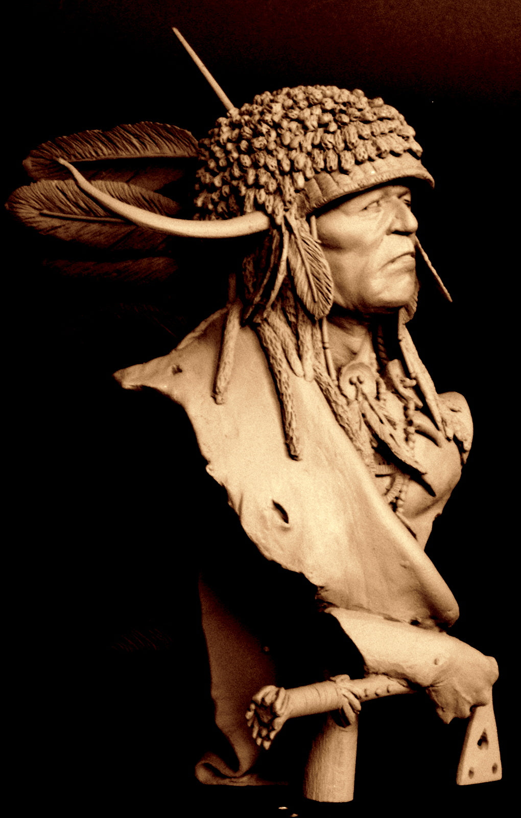 1.6th Scale Dog Soldier – Carl Reid Sculptures