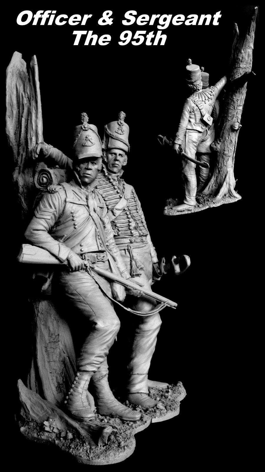 Officer 95th Rifles – Carl Reid Sculptures
